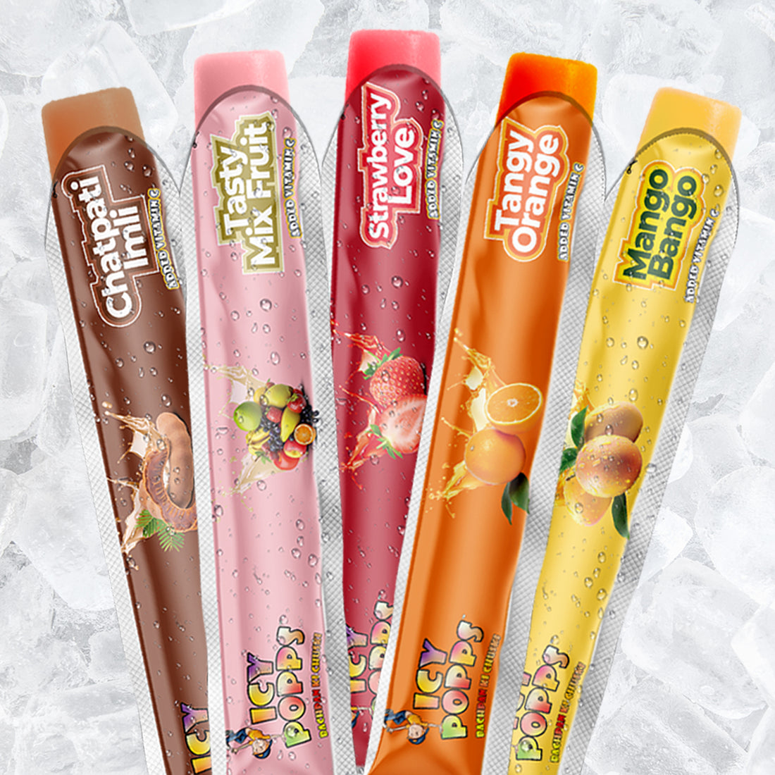 Buy Icy Popps Online | Fruity Ice Pops in 11 Flavours | Vitamin C
