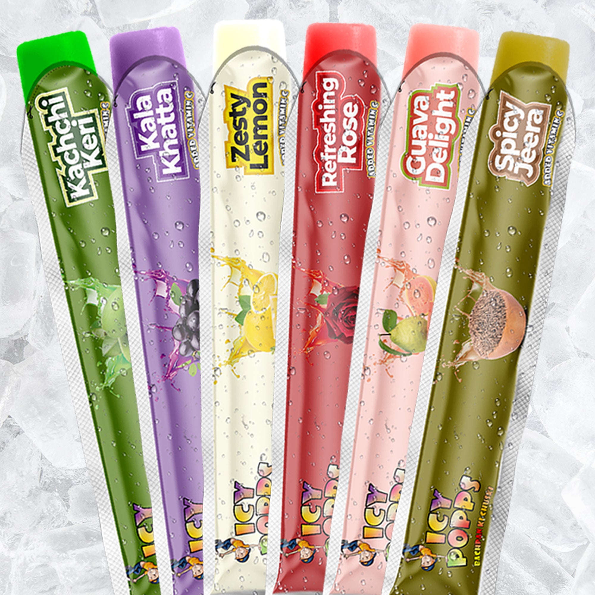 Buy Icy Popps Online | Fruity Ice Pops in 11 Flavours | Vitamin C
