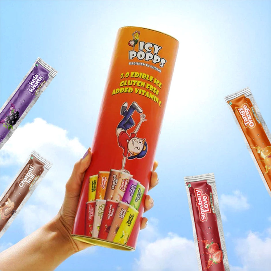 Buy Icy Popps Online | Fruity Ice Pops in 11 Flavours | Vitamin C
